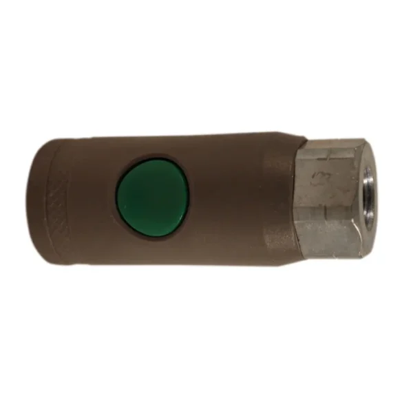 Safety Air Coupler Fitting T-Style 1/4 Inch FNPT Quick Connect Air Tool ...